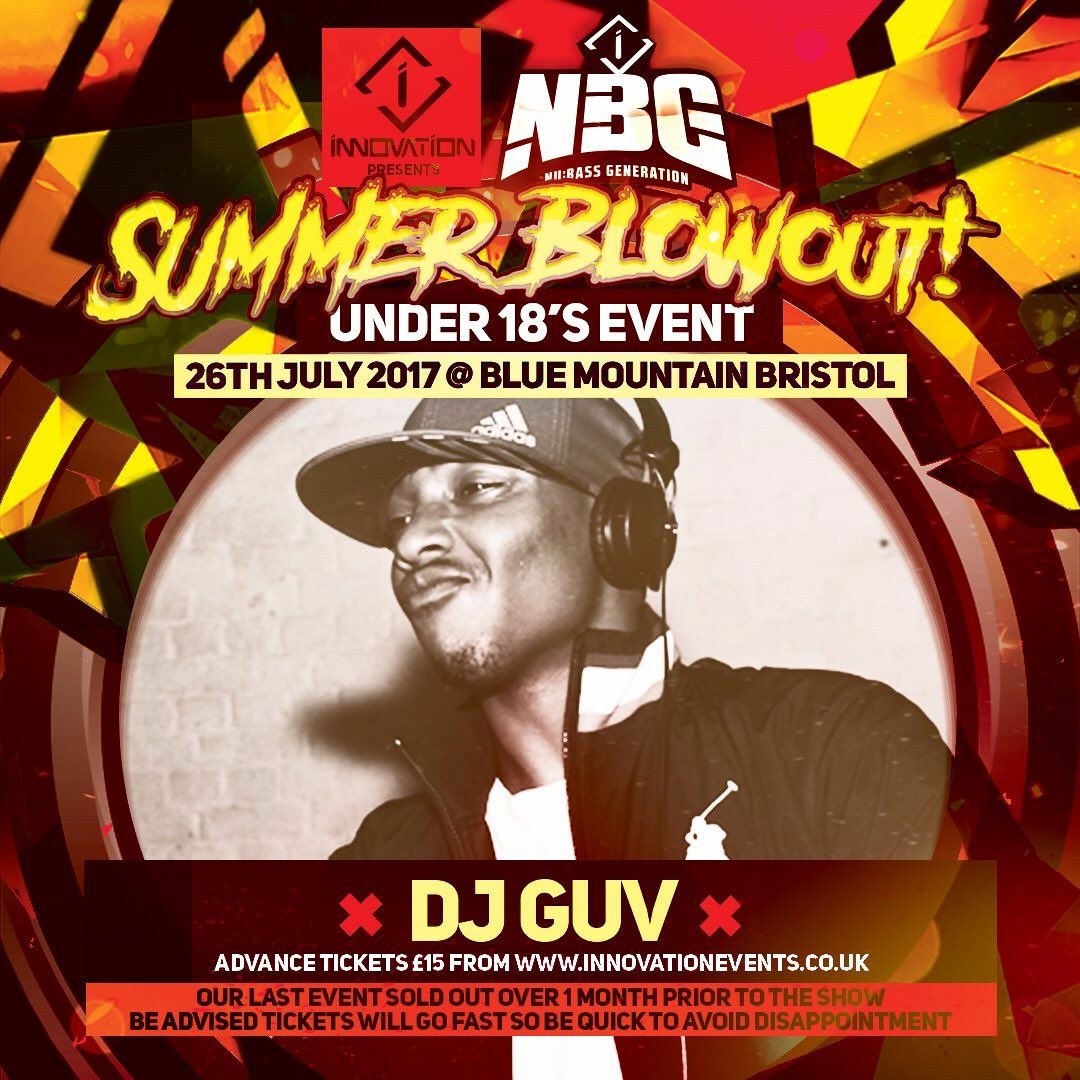 Stream DJ Guv & MC Eksman - NBG Bristol (July 2017) by Innovation In ...