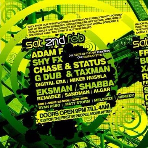 Stream Oxford Rave Sets | Listen to Kinetic 2nd Feb 2008 playlist ...