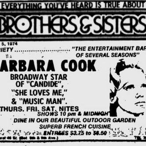 Stream Barbara Cook sings Sing a Song With Me (Brothers and Sisters ...