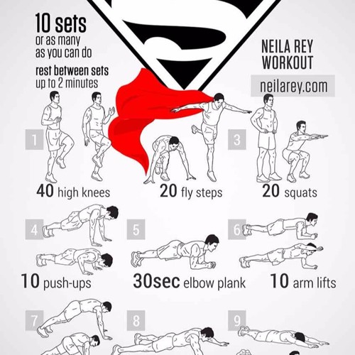 Stream Superman Workout by Andrzej Szachowski | Listen online for free ...