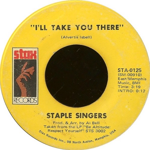 Stream The Staple Singers - I'll Take You There (REMIX) by MIST ... Stream The Staple Singers - I'll Take You There (REMIX) by MIST ...