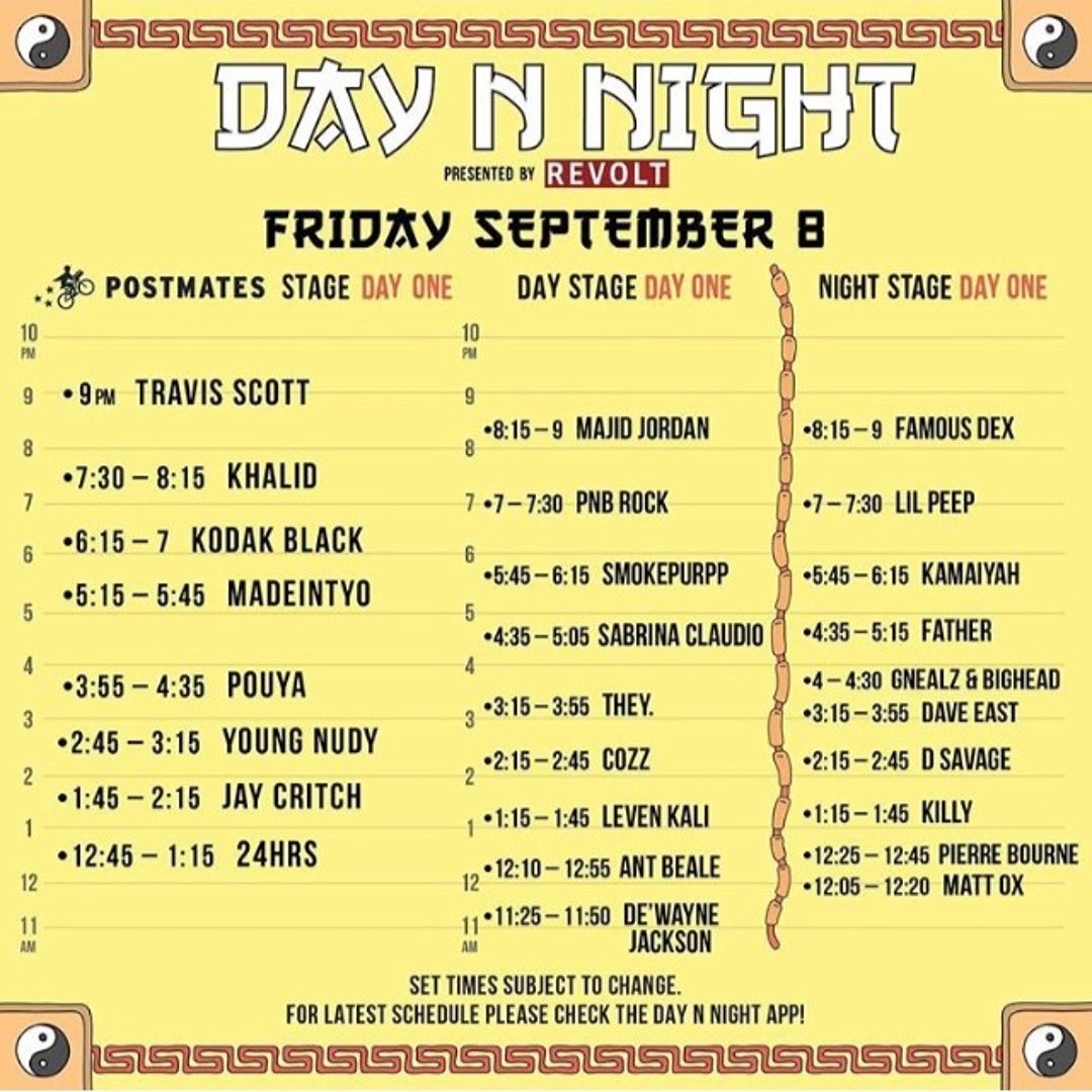 Stream t a t i | Listen to Day n Night (Friday Lineup) Playlist ...
