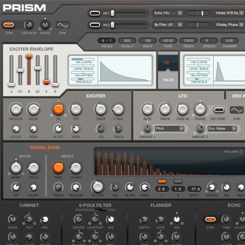 Stream Touché Software Presets : Native Instruments Prism "Strum" by Expressive E | Listen ...