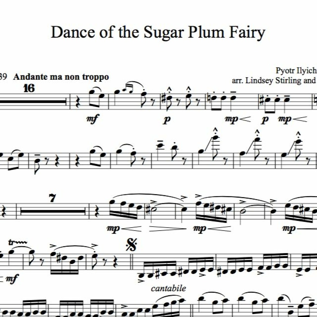 Stream Dance of the Sugar Plum Fairy Karaoke Sample by Lindsey Stirling ...