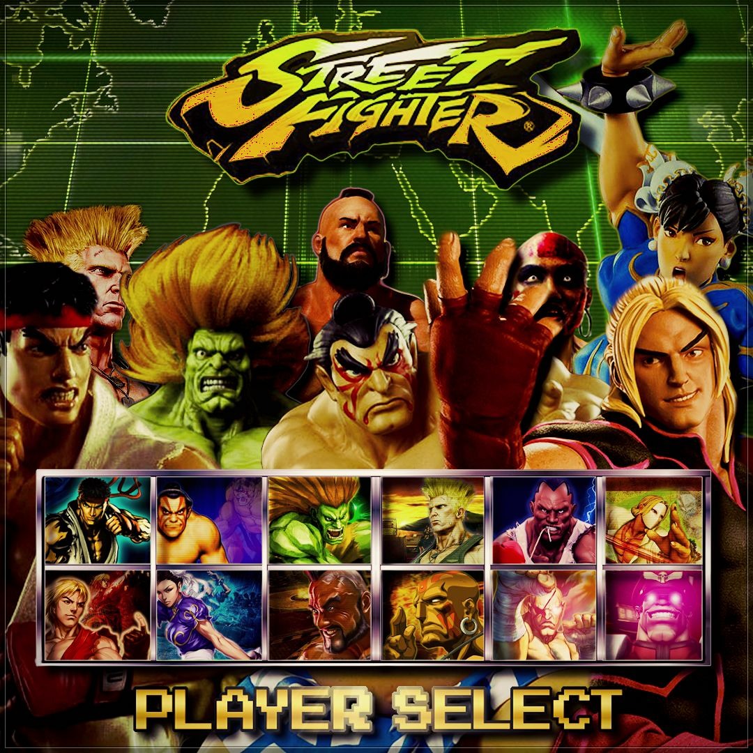Stream Street Fighter ストリートファイターⅡ [Player.Select] [1991] [Capcom] by ...