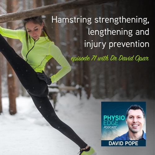 Stream Physio Edge 071 Hamstring strengthening, lengthening and injury ...
