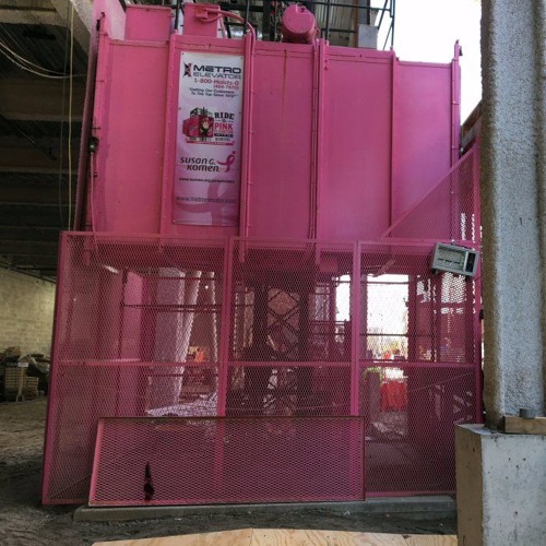 Stream episode Pink Construction Elevator Raises Awareness by Elevator ...