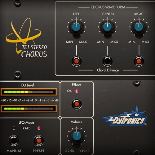 Stream Universal Audio | Listen to Dytronics Tri-Stereo Chorus Plug-In ...