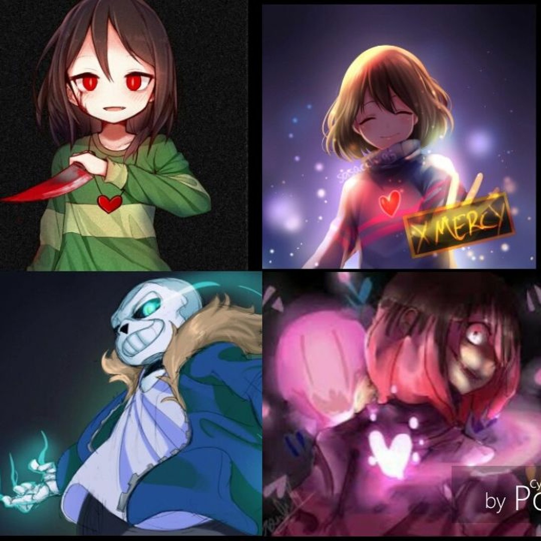 Stream Stronger Than You Scared Of Me Matchup (Frisk Chara Sans Betty ...