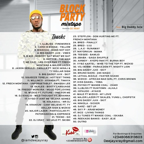 Stream DJ XRAY BLOCK PARTY MIX by Deejayxray | Listen online for free ...