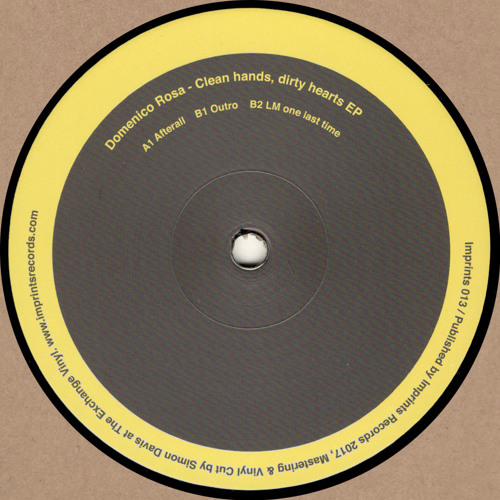 Stream Domenico Rosa - Clean Hands, Dirty Hearts EP (IMP013) by Subwax ...
