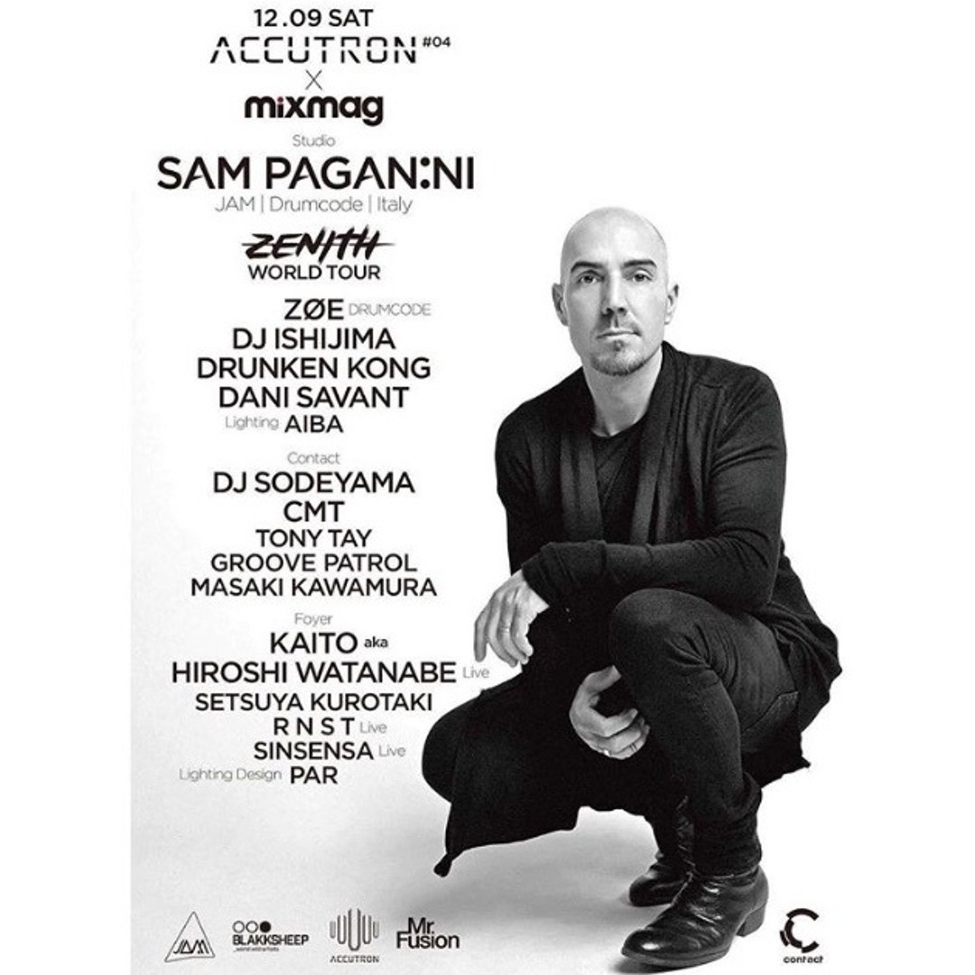 Stream Sam Paganini At Contact (Tokyo) Japan (Zenith World Tour ...