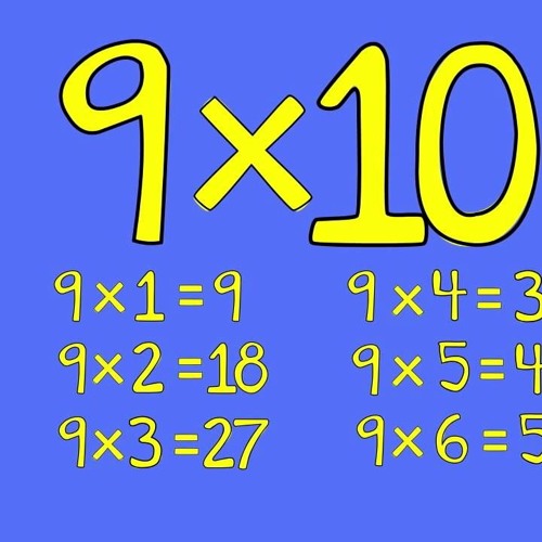 Stream Tabel Perkalian 9 by Skolah Kingdom Acdm | Listen online for ...