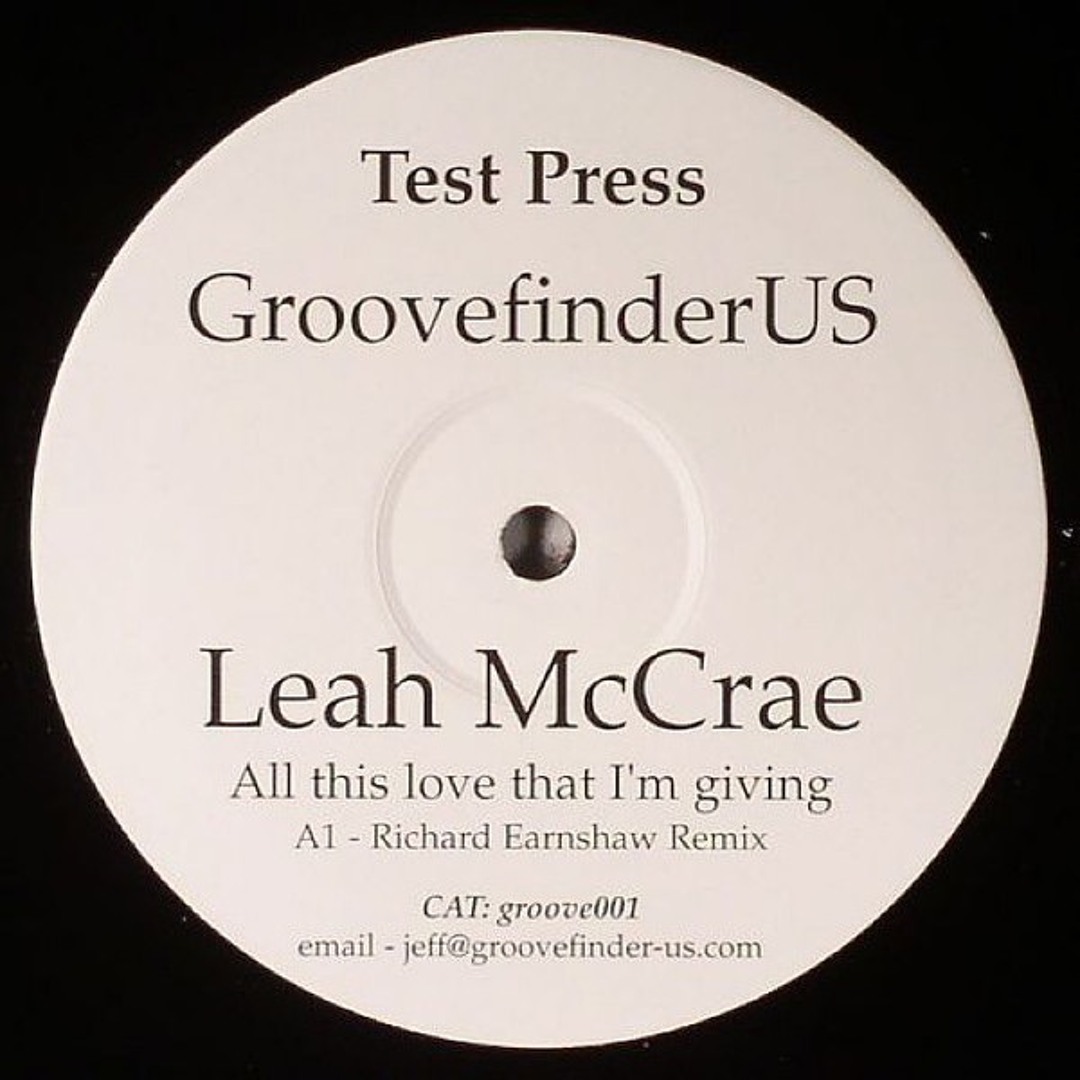 Stream Groovefinder Ft. Leah McCrae — All This Love (Richard Earnshaw ...