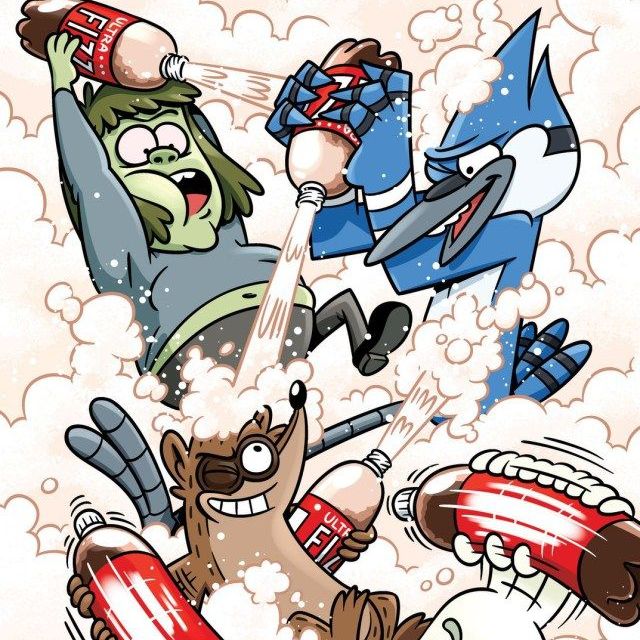 Regular Show Mordecai Head