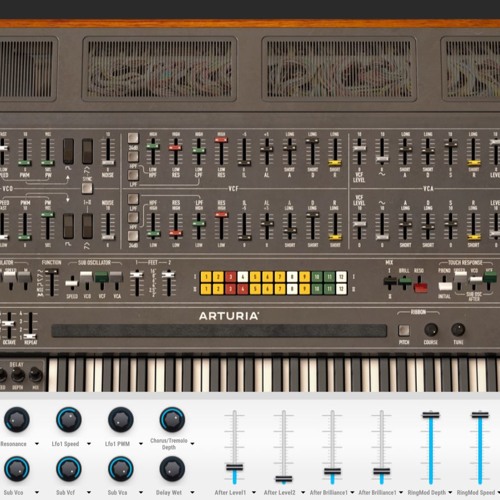 Stream Recreated Vangelis sound with Analog Lab by Nori Ubukata ...