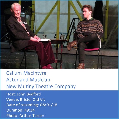 Stream In Conversation: Callum MacIntyre - Actor and Musician, New ...