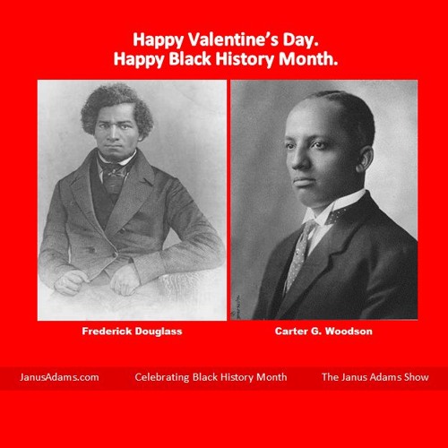 "Happy Black History Month. Happy Valentine's Day" Janus Adams by The ...