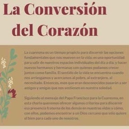 Stream La Conversión del Corazón (Prof. Rafael Luciani) Cuaresma 2018 ...