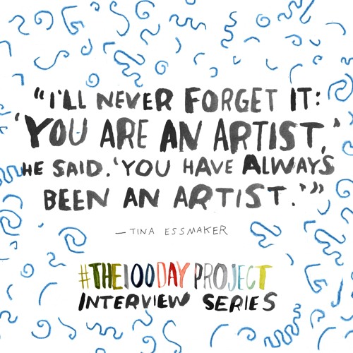 Stream episode #The100DayProject Interview Series with Tina Essmaker by ...