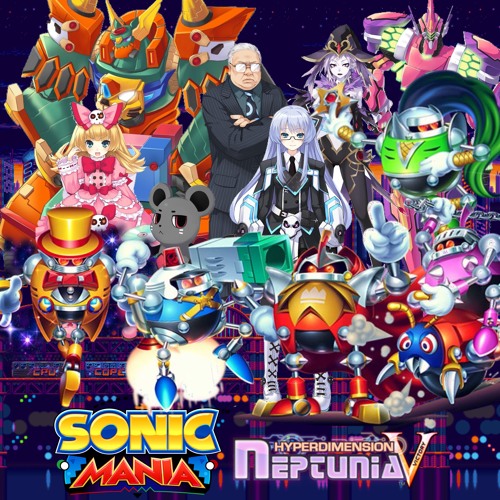 Stream Sonic Mania X Hyperdimension Neptunia V Hi Spec Sages Battle by ...