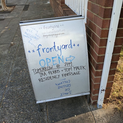 Stream Frontyard Residency: Tom Malek & Ira Ferris (sound collage) by ...