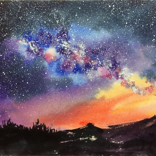 Stream În Space Cădeț - Mașina de scris în stele colorate by Iubire ...
