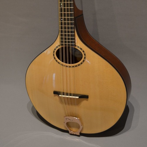 Stream mid-scale cittern, carved sitka top, mahogany body by ...