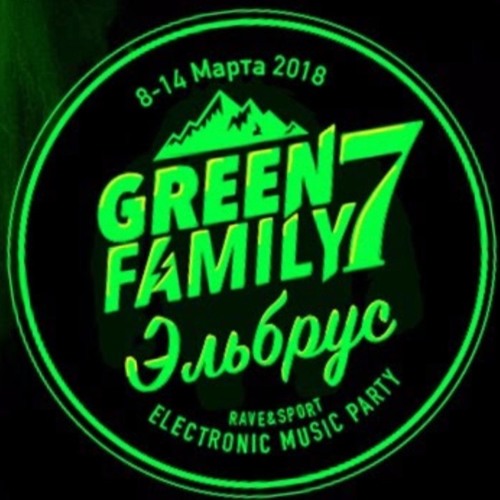 Stream Green Family 7 Elbrus Afterparty mix by KOLOMIN | Listen online ...