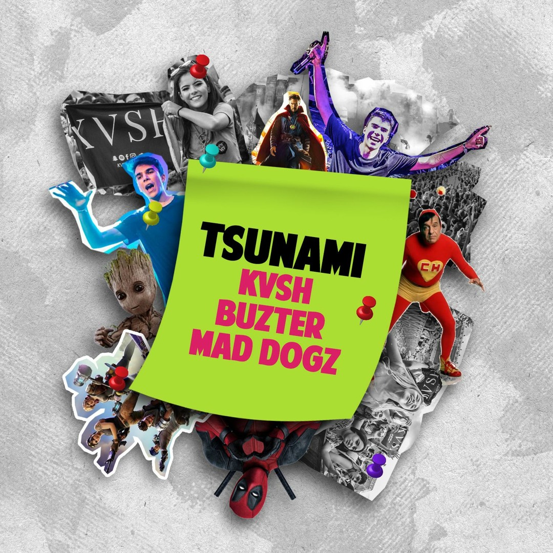 Stream KVSH, Buzter & Mad Dogz - Tsunami (Original Mix) by Deepink ...