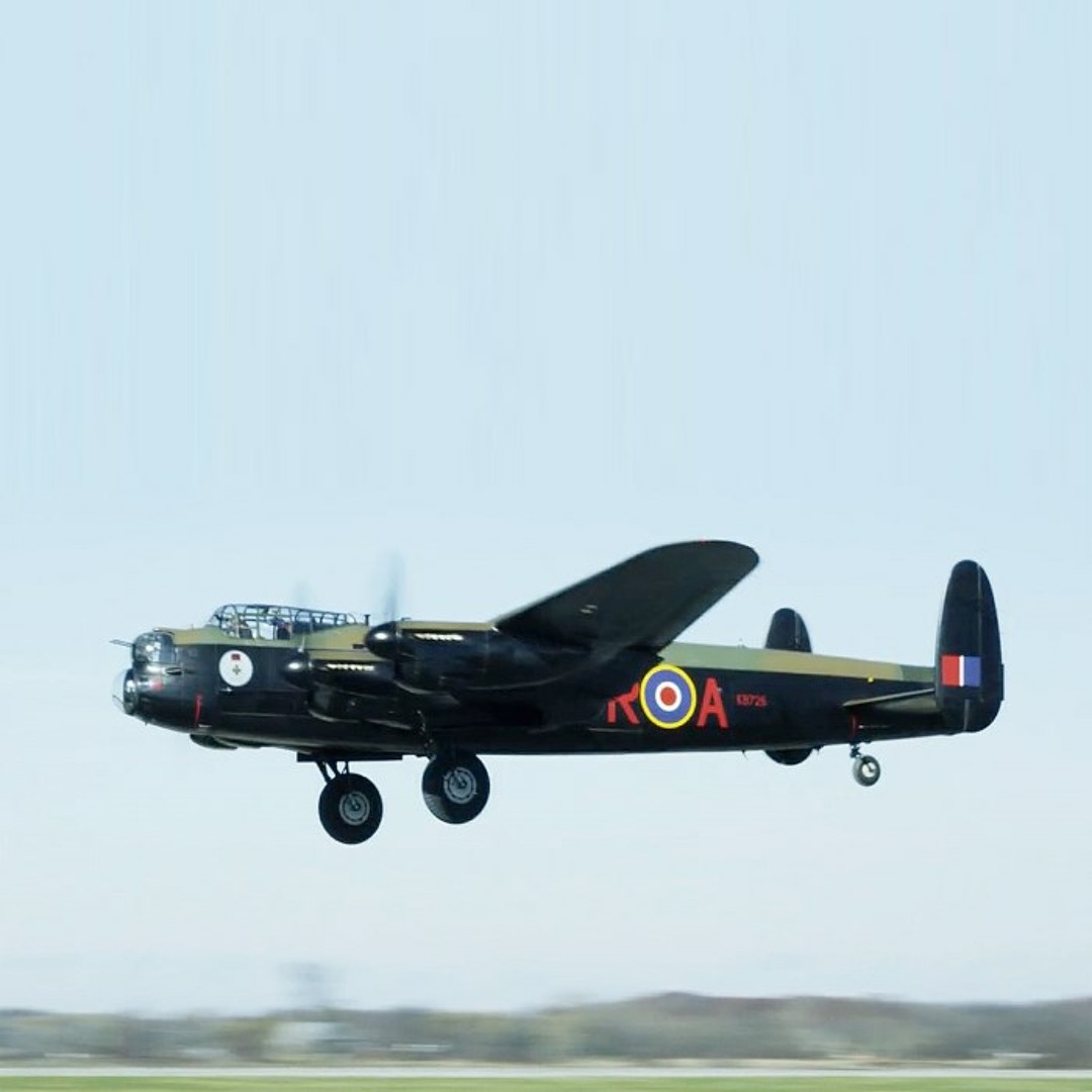 Stream Avro Lancaster | British WW2 Bomber Plane Sound Effects Library ...