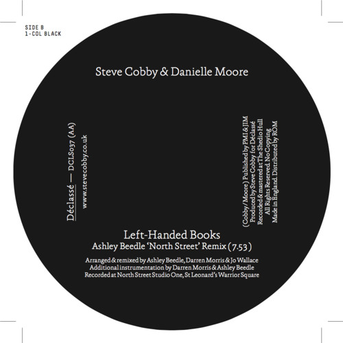 Stream First Play: Steve Cobby & Danielle Moore - Left Handed Books ...