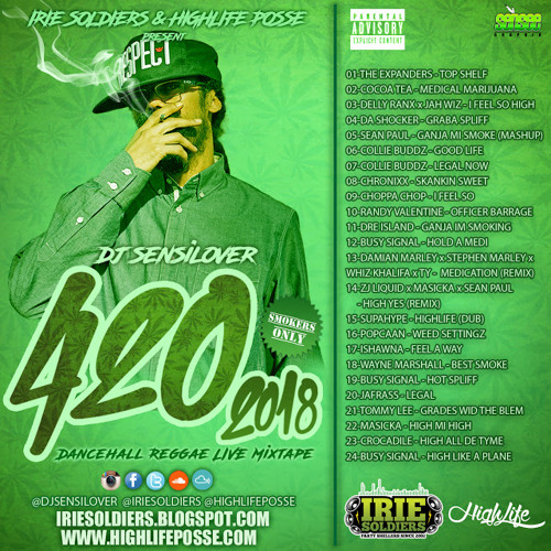 Stream DJ Sensilover - 420 (Reggae & Dancehall Mixtape) by Dream-Sound ...
