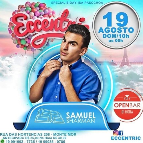Stream Samuel Sharman @ Eccentric Preview 2018 *FREE DOWNLOAD by Samuel ...
