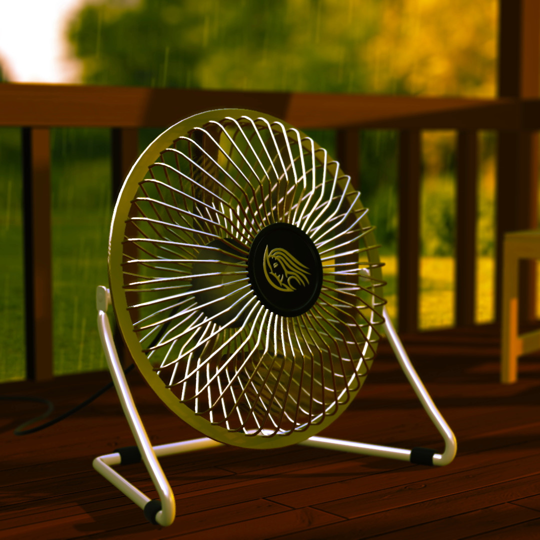 Stream Rain + Fan Sounds White Noise (75 Minutes) by Relaxing White ...