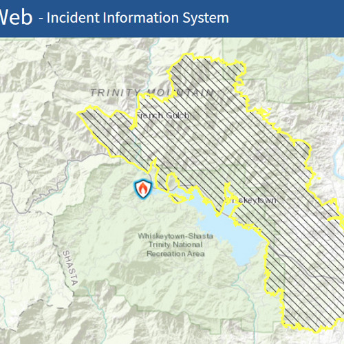 Stream Carr Fire Evacuation Areas, Centers and Map of Fire by Natalya ...