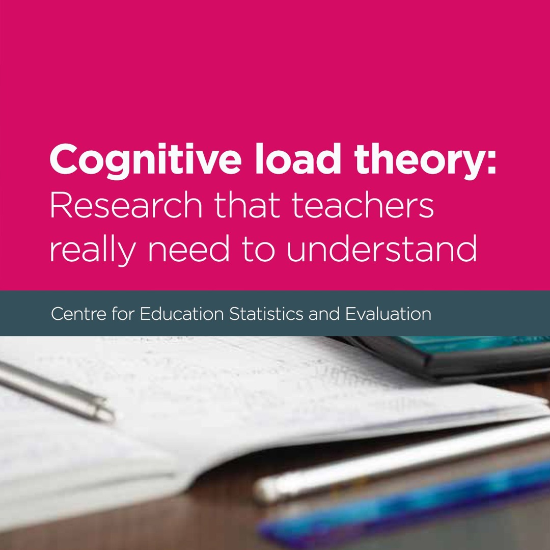 Stream Cognitive load theory: Research that teachers really need to ...