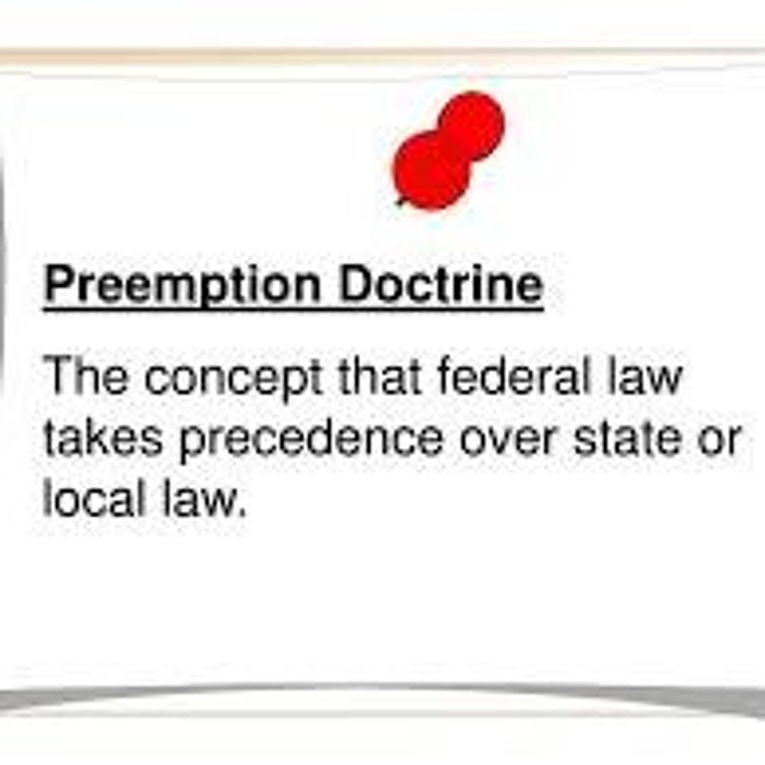 Stream What Is Preemption Doctrine And Why Does It Matter? by Marriage ...