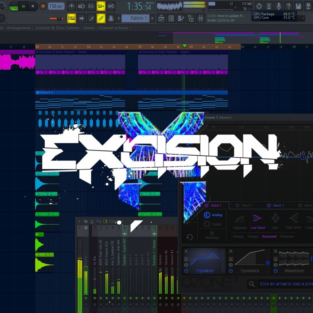 Stream Excision & Dion Timmer - Home (Fl Studio Remake) [FREE FLP] by ...