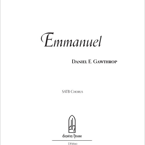 Stream Emmanuel by Dan Gawthrop | Listen online for free on SoundCloud