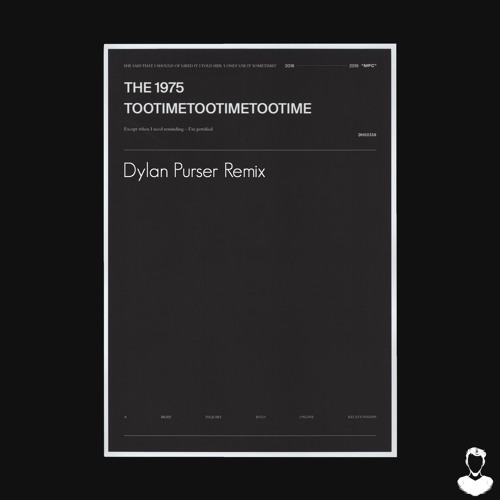 Stream TOOTIMETOOTIMETOOTIME (remix) by Dylan Purser | Listen online for free on SoundCloud