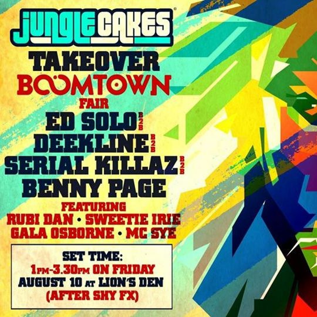 Stream Boomtown 2018 Jungle Cakes Takeover - Ed Solo B2B Benny Page B2B ...
