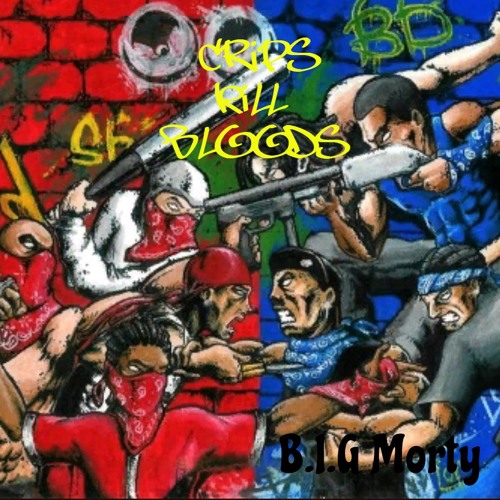 Crips Vs Bloods Graffiti