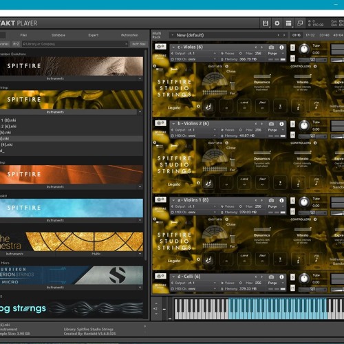 Stream Spitfire Audio - Spitfire Studio Strings - First Contact by ...