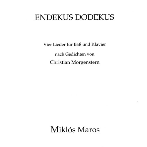 Stream Endekus Dodekus by Miklos Maros | Listen online for free on ...