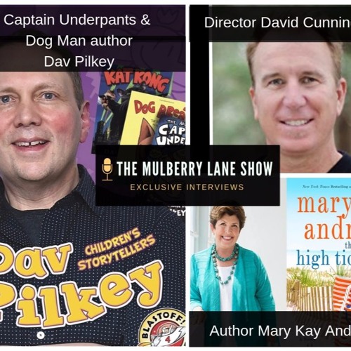 Stream episode Interviews: Author Dav Pilkey, Director David Cunningham, Author Mary Kay Andrews ...