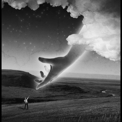 Gods Hand In The Night Sky