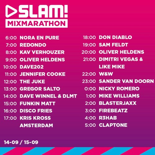 Stream SLAM Marathon Mix by Jennifer Cooke by Jennifer Cooke (Vocal Dj ...