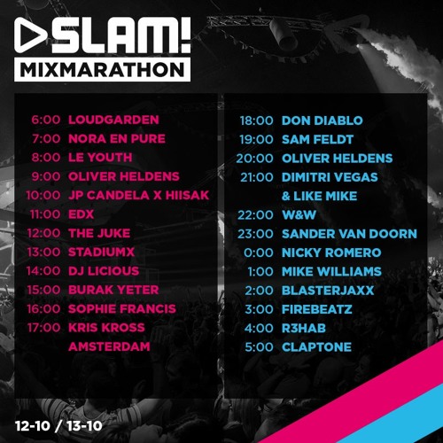 Stream Slam Mix Marathon XXL Ade 2018 CMC$ by Slam Fm mix marathon XXL ...