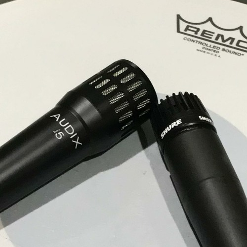 Stream Rhythm Notes | Listen to Shure SM57 vs. Audix i5 Snare Drum Mic ...